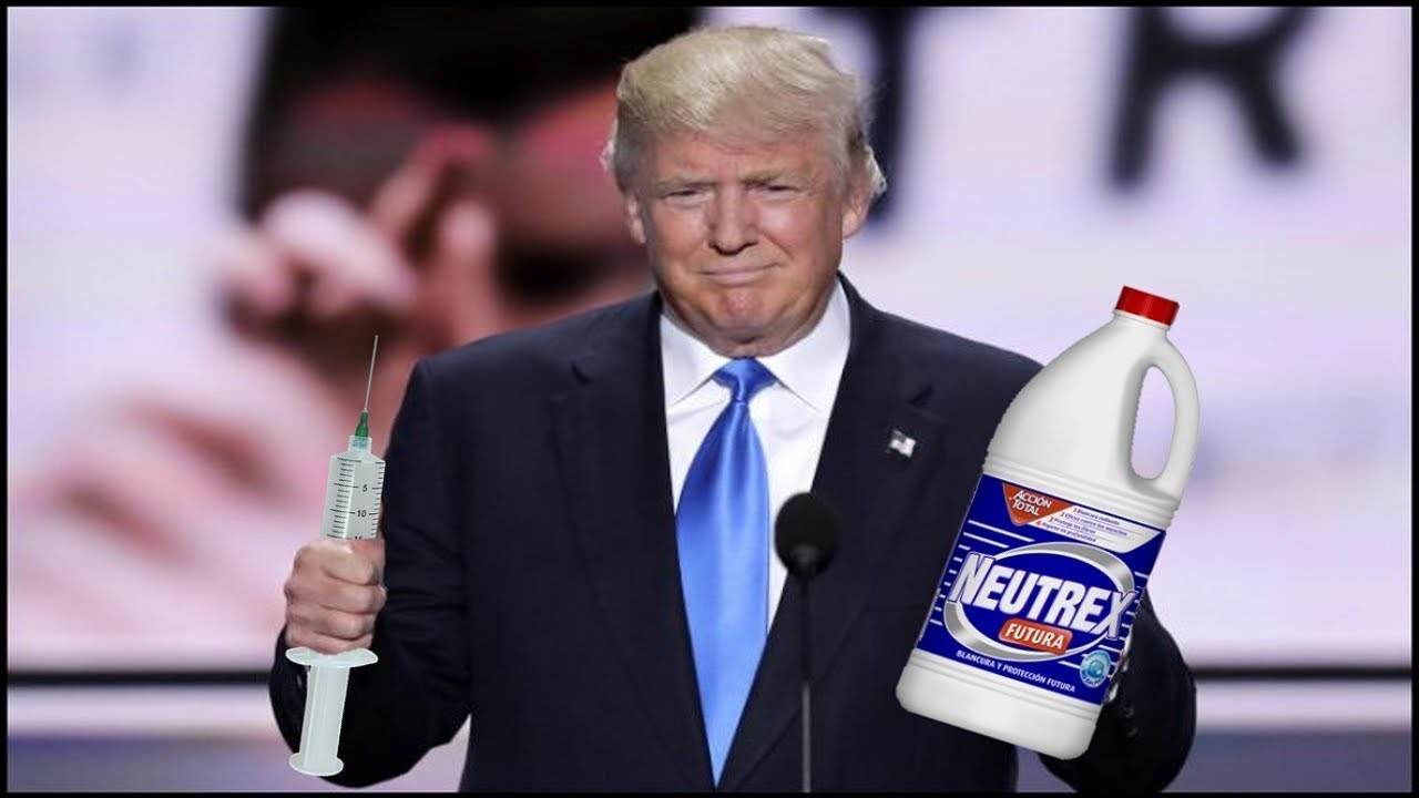 Cuando Trump dijo de beber lejía - YouTube
