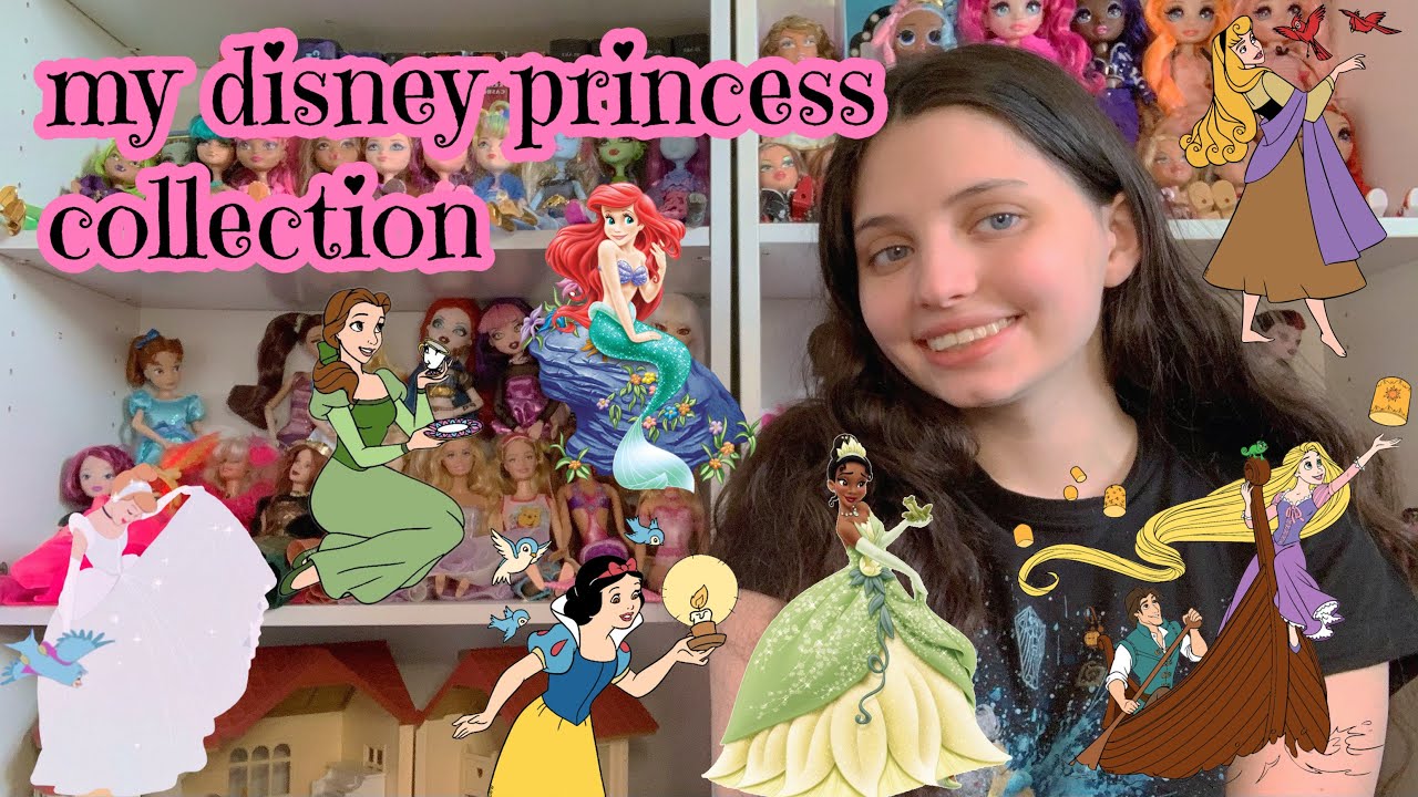 my disney princess collection - YouTube
