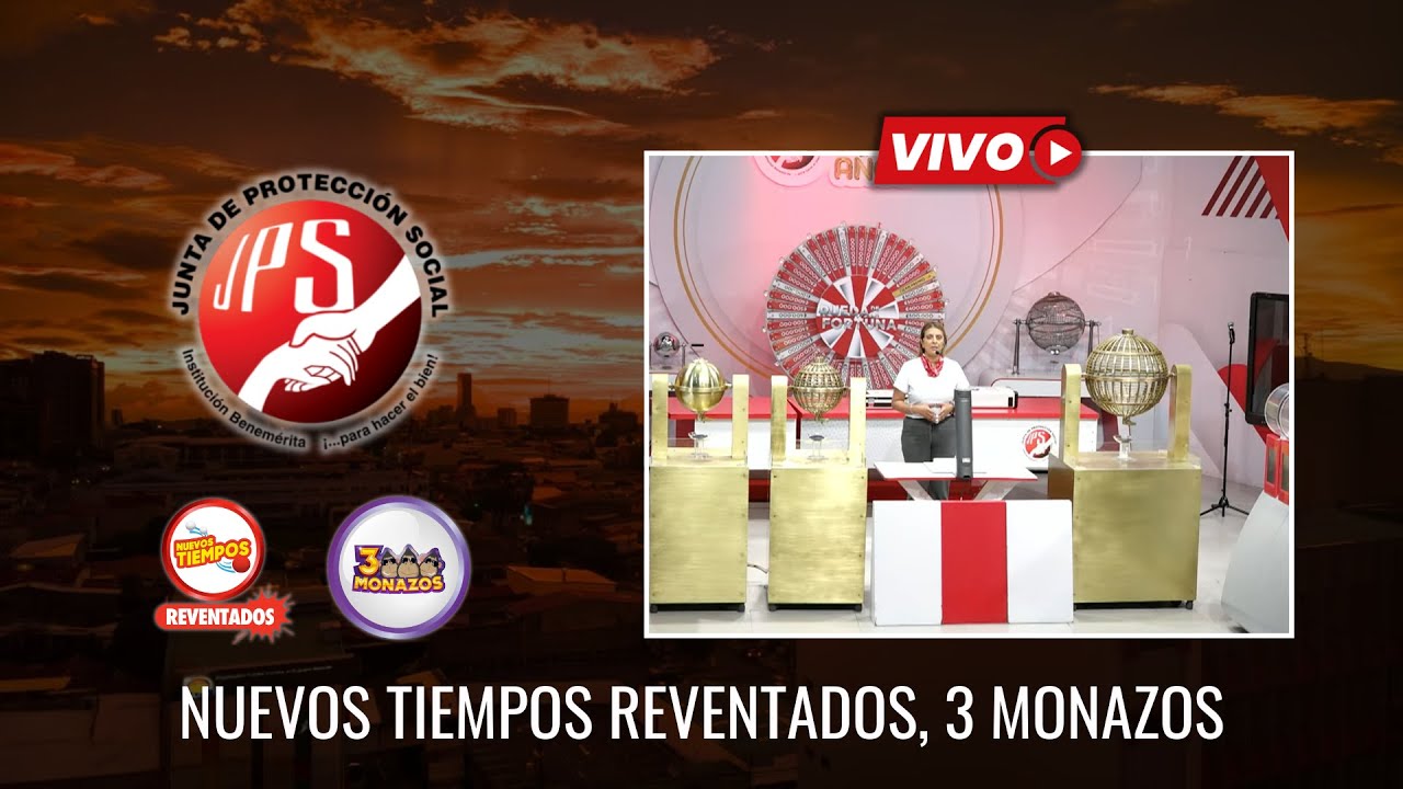 Sorteo JPS EN VIVO 20/08/2025 | 3 Monazos y Nuevos Tiempos (TARDE ...