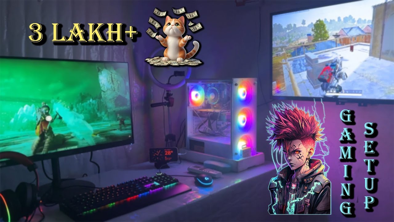 My 300000+ Gaming Setup + Peripherals Unboxing #redgear #blackshark2 # ...