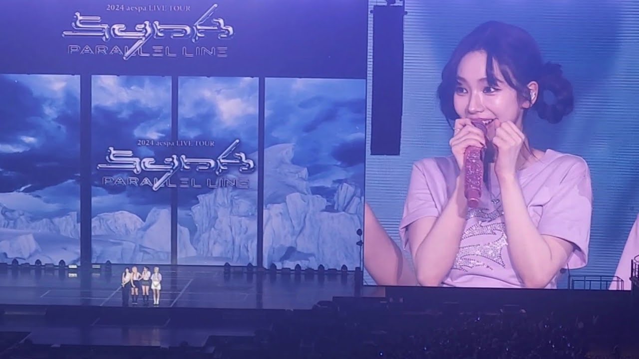 Ment 3 - Today’s Feelings - 2024 aespa LIVE TOUR - SYNK: Parallel Line ...