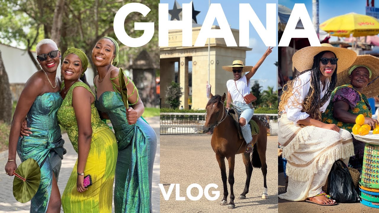 GHANA TRAVEL VLOG |7 days in Ghana, Africa. Ghana traditional wedding ...