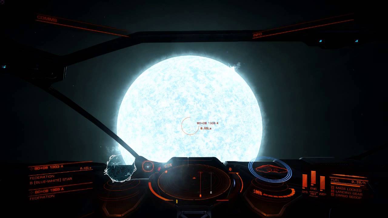 Star spinning really fast. - YouTube