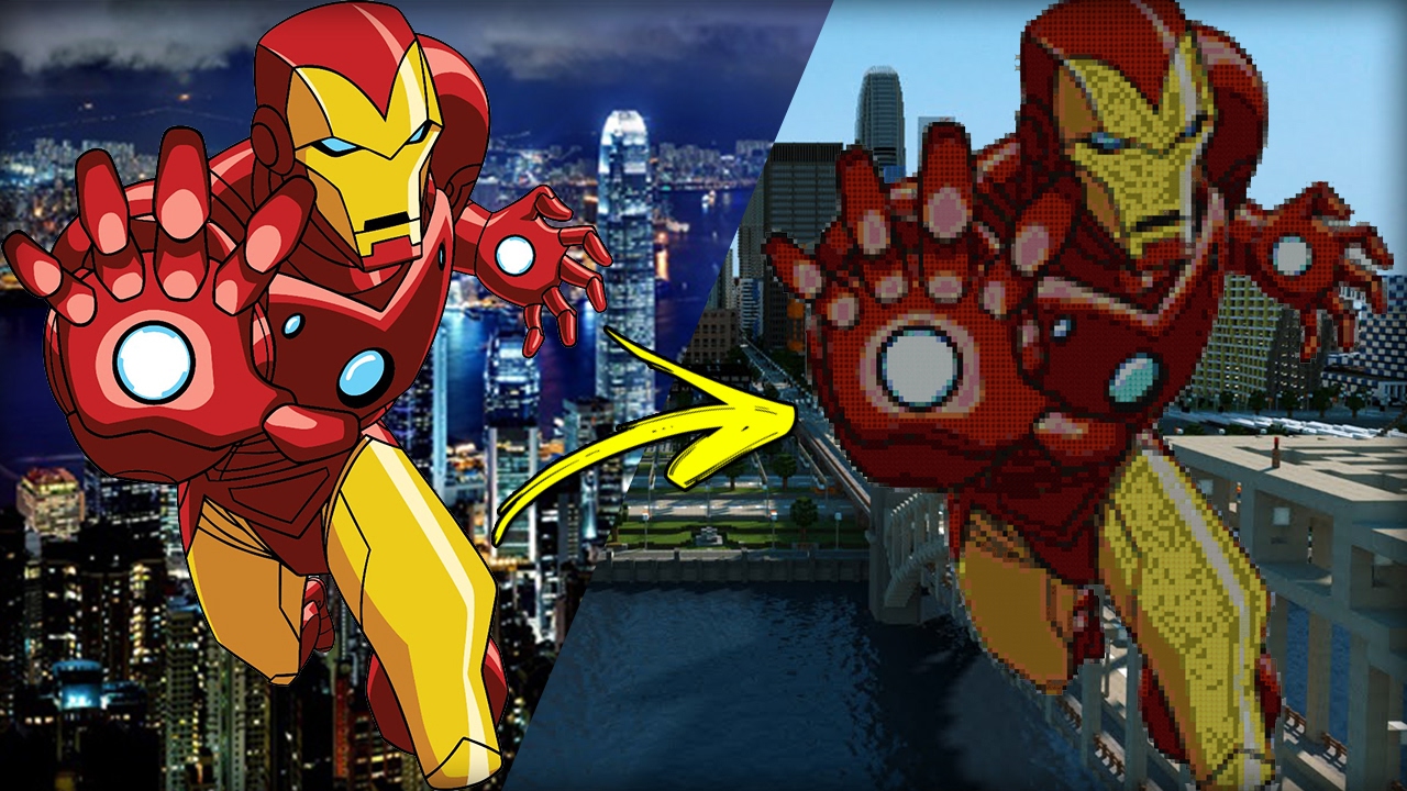 FOTOS REALISTAS NO MINECRAFT | PIXEL ART REALISTA ‹ Ravanha › - YouTube