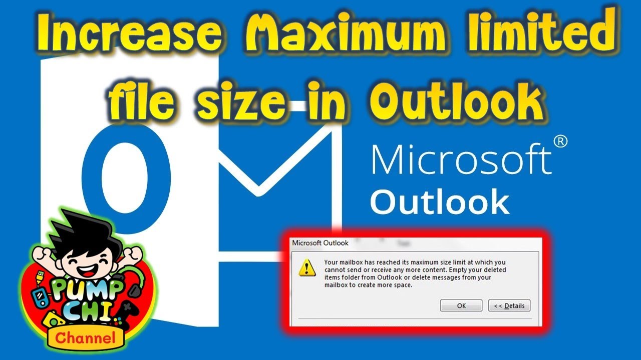 Increase Maximum Size For Pst files And Ost files increase-maximum-size-for-pst-files-and-ost-files