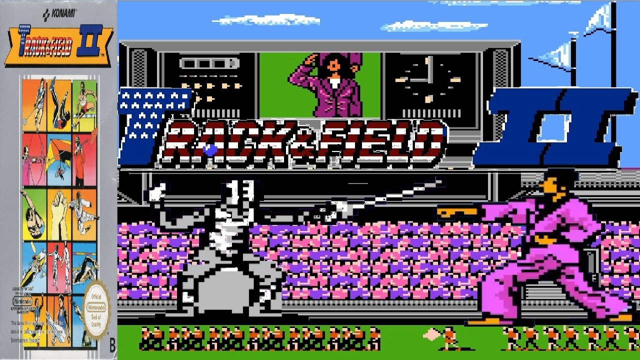 🏋 Track & Field 2 🚴 - NES - (Gameplay) - YouTube