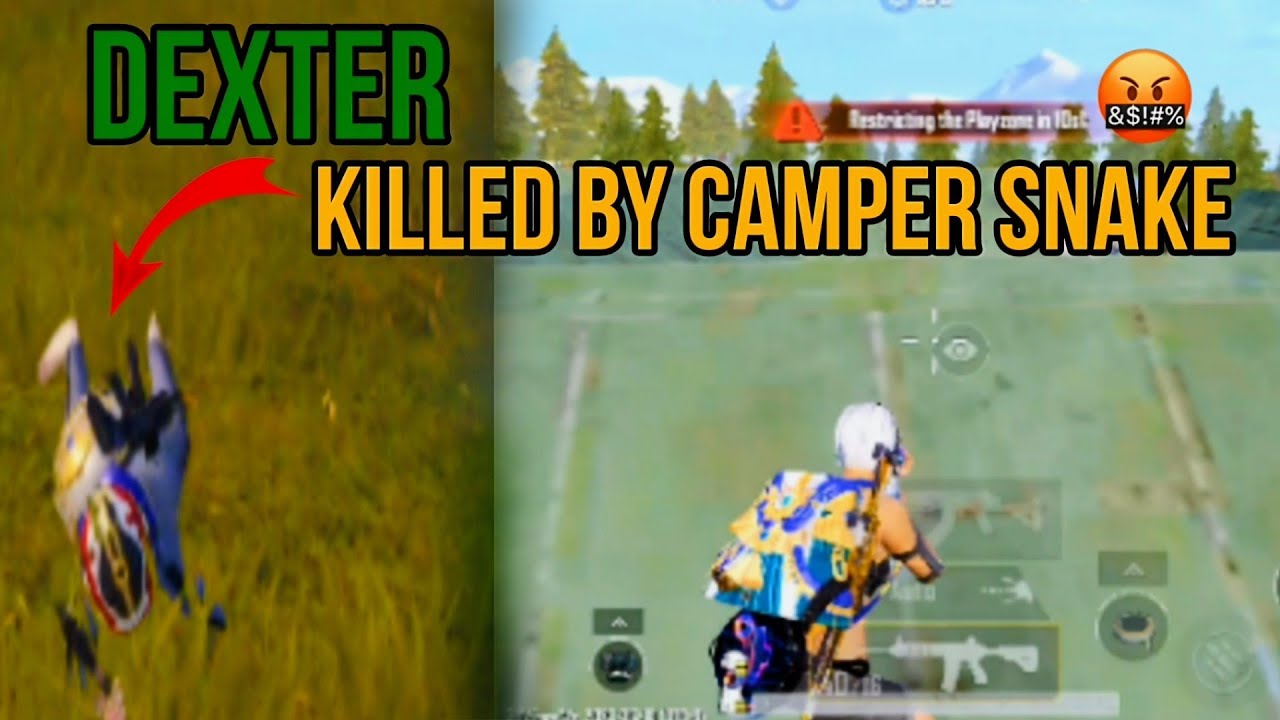 I meet a camper at the End of the Match😩 | Solo vs squad 😀 | Dexter ...