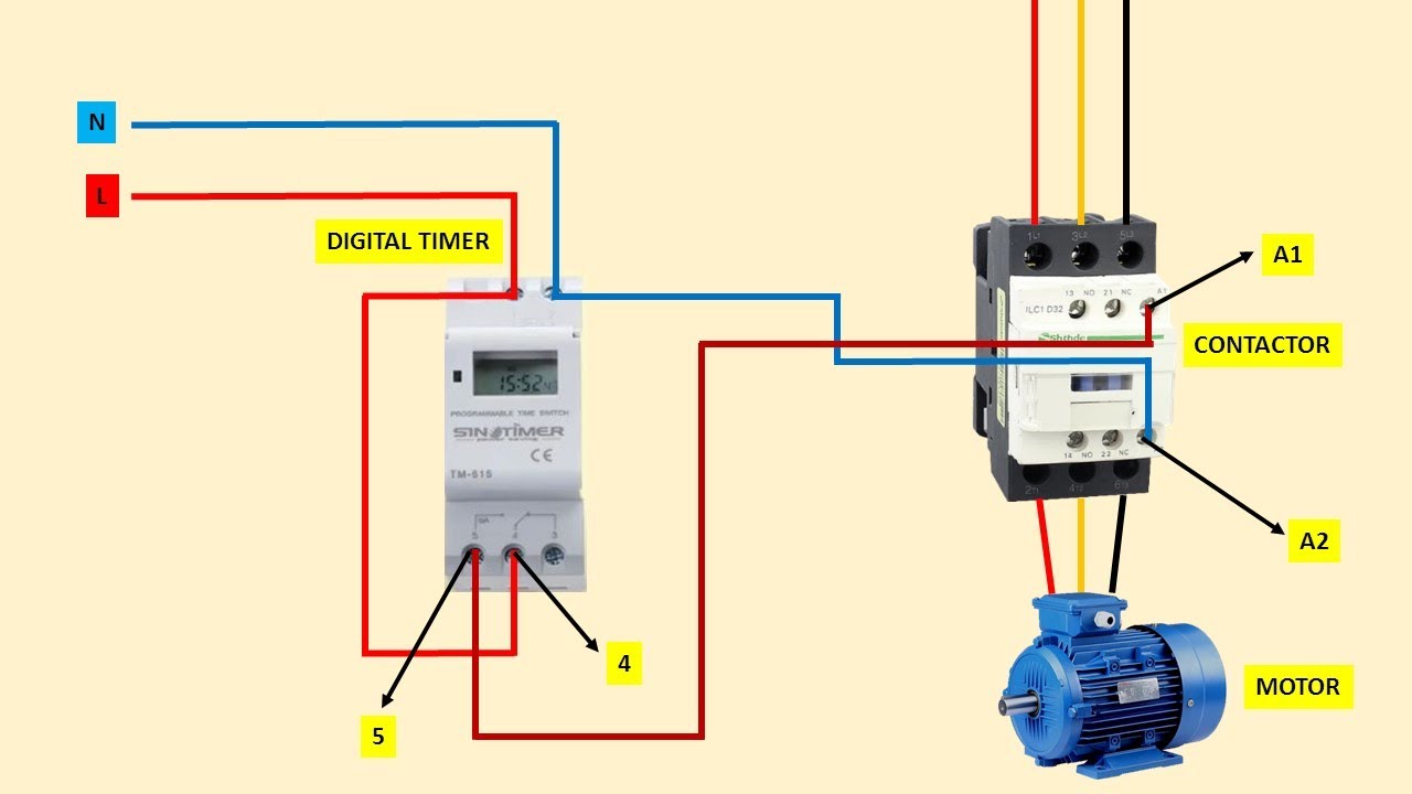 Lighting Contactor Wiring Diagram With Timer | Americanwarmoms.org Lighting Contactor Wiring Diagram With Timer | Americanwarmoms.org