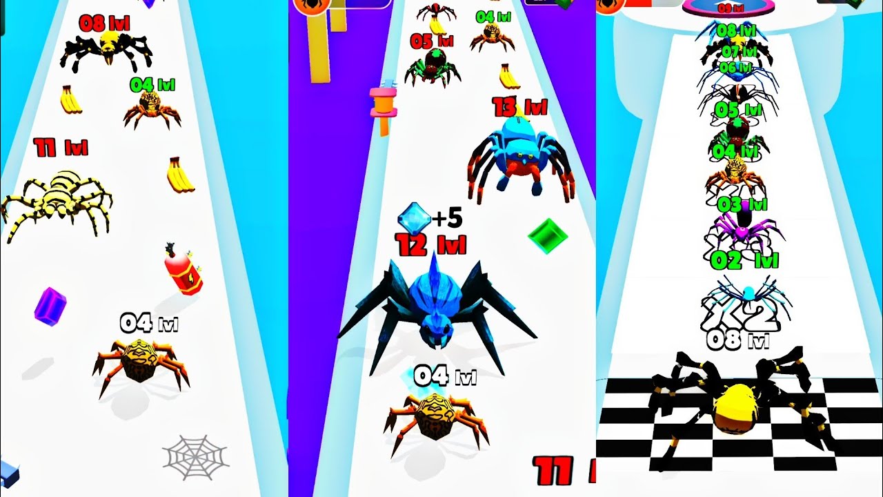 Spider Rush! Max Levals GamePlay Video! #spiderrush#viral#trending#gameplay#games#enterterment ...