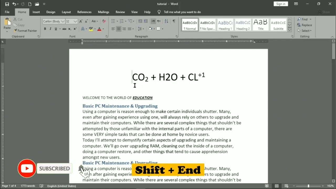Secret HIGHLIGHT TEXT | MS Word Shortcuts Key - YouTube