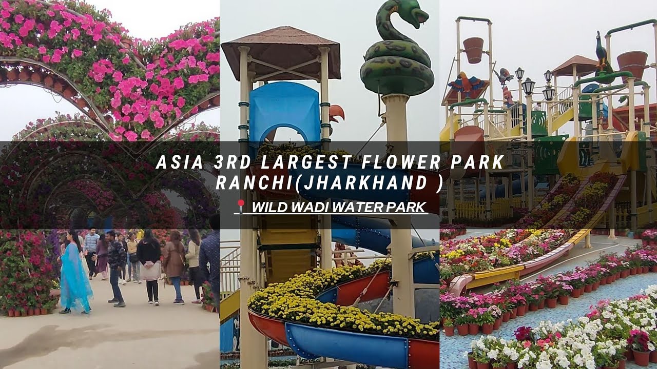 Asia 3rd Largest Flower Park Ranchi (Jharkhand) - YouTube