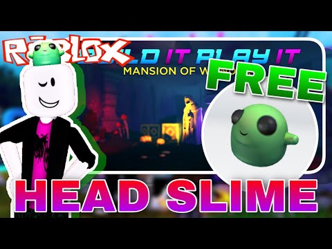NEW And FREE HEAD SLIME In Roblox! Tutorial On HOW TO GET! | Roblox ...