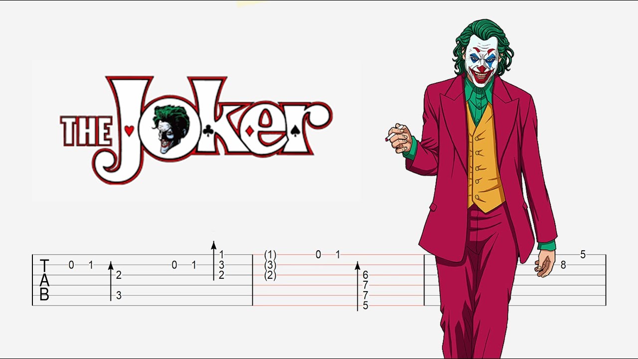 How to Play SMILE - JOKER | Guitar Tab - YouTube
