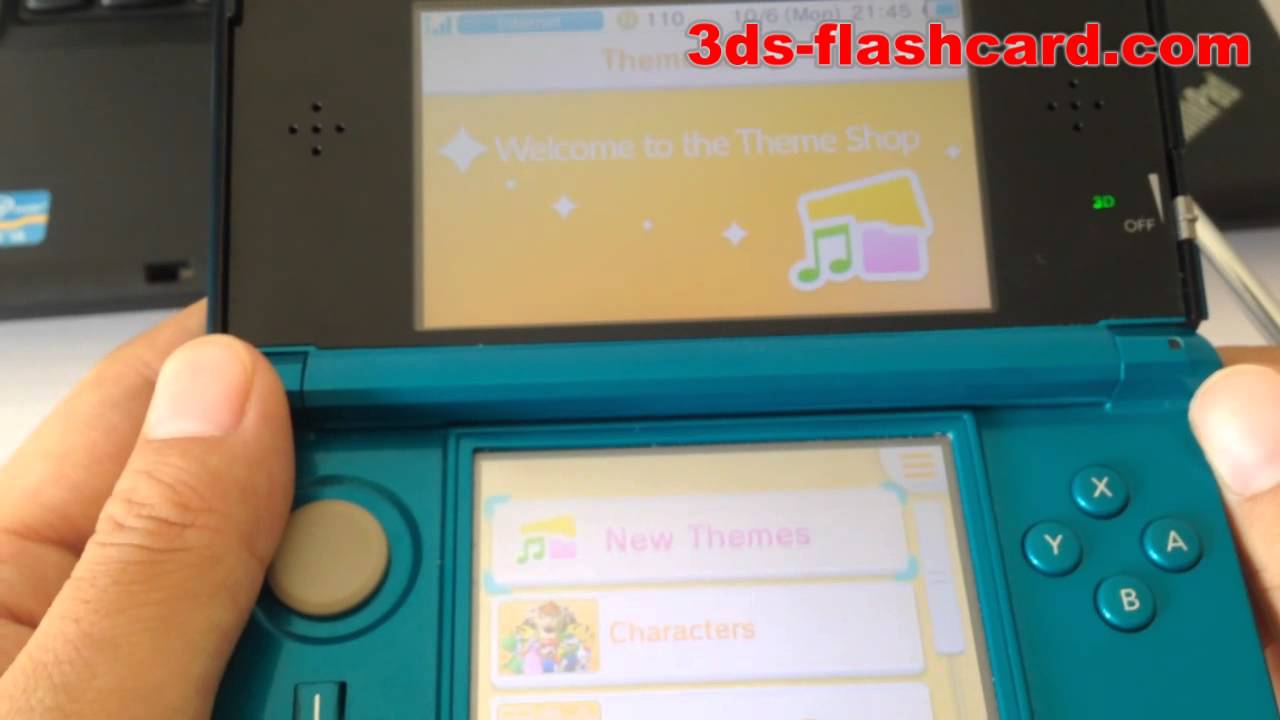 [review]How to change 3DS 9.0.0-20 themes - YouTube