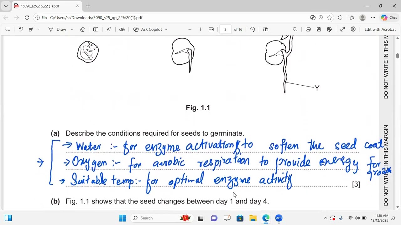 O Level Biology Paper 2 (5090/22) May/June 2025 | FULL DETAILED ...