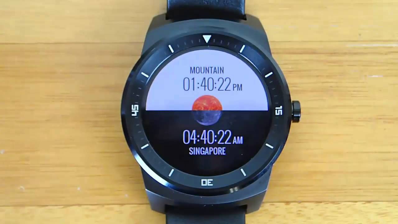 Time Zones - Best Android Wear Watch Faces Series - YouTube