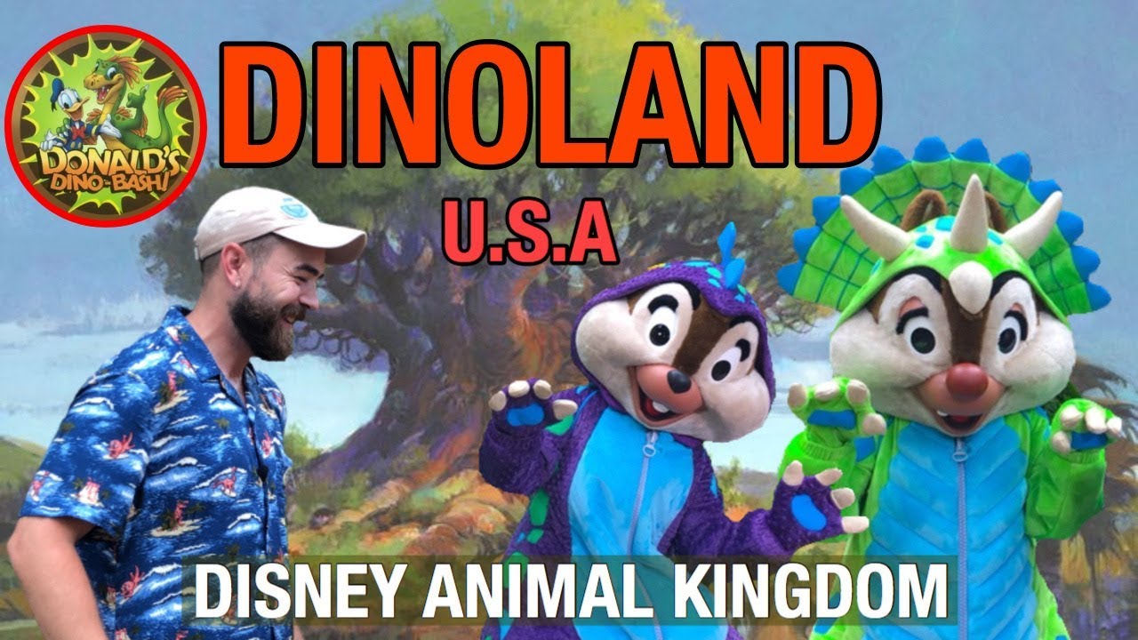 Disney's Animal Kingdom 🦕Dinosaur, Restantosaurus y Donald's Dino Bash ...
