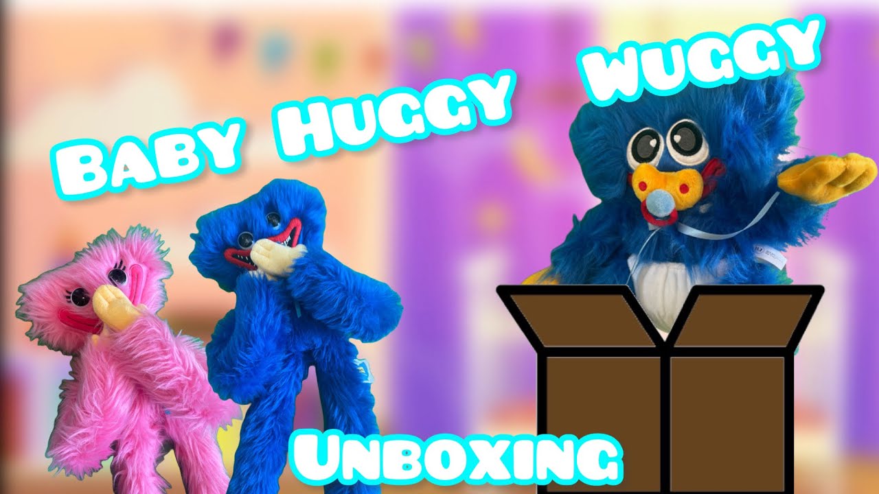 Baby Huggy Wuggy Plush unboxing (The Playtime. Family) - YouTube