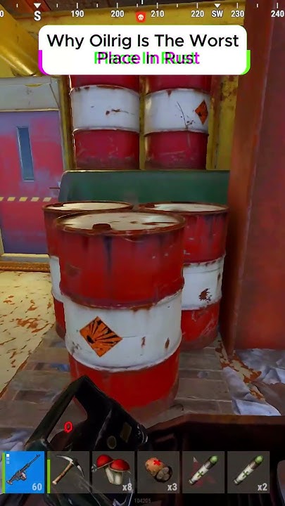 RUST OILRIGS #rust #rustgame #rustsolo #rustpvp #rustraid #rustclips #rusty - YouTube