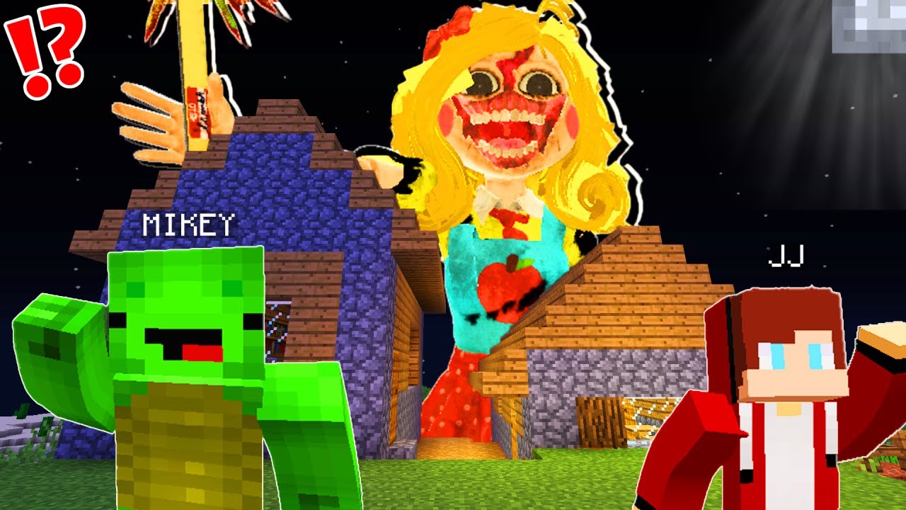 Why Creepy Miss Delight BECAME TITAN and ATTACK JJ and MIKEY at 3am ...