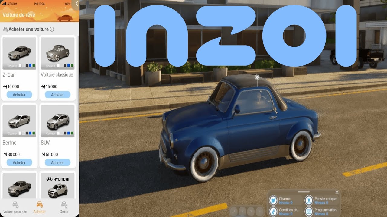 Inzoi CAR MODS: 4 NEW CARS MODS TO DRIVE IN WITH INSTALL TUT(4 NEW ...