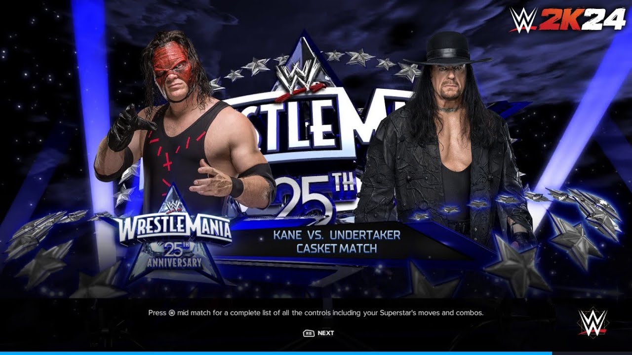 WWE 2K24 | Undertaker vs Kane - Casket Match - YouTube