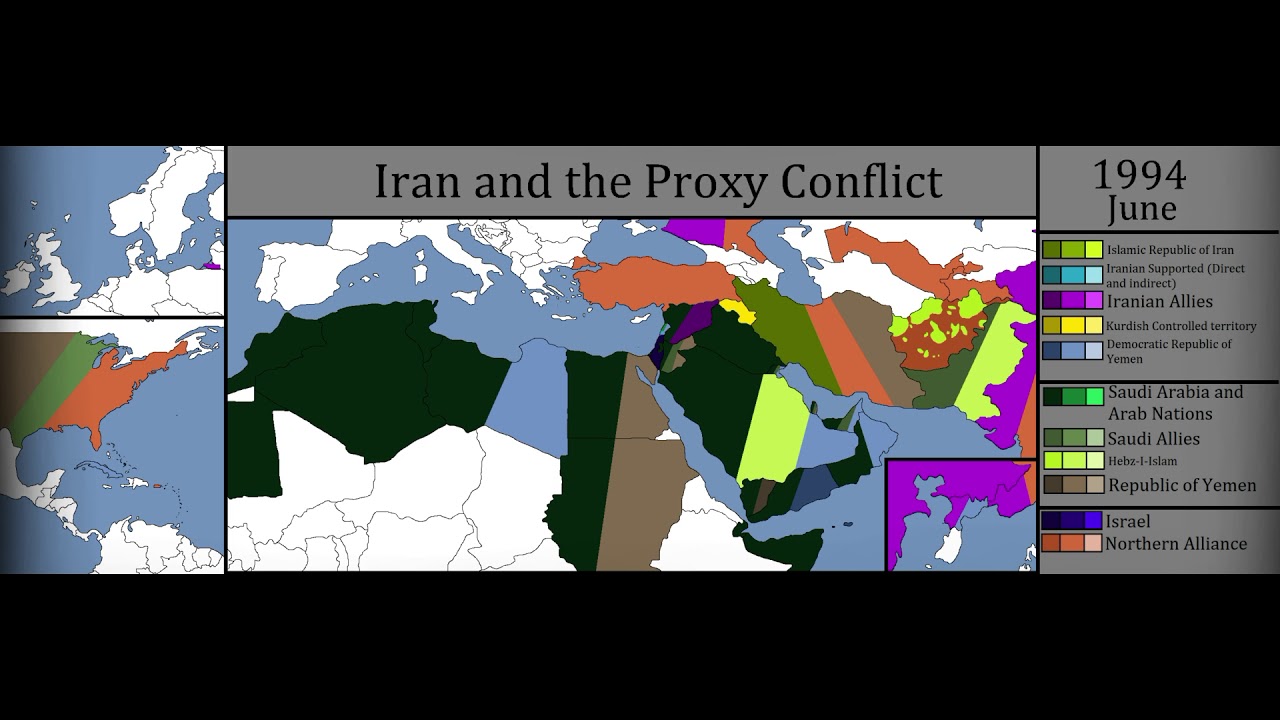 Iran and the Proxy Conflict, Every Month (1978-Present) - YouTube