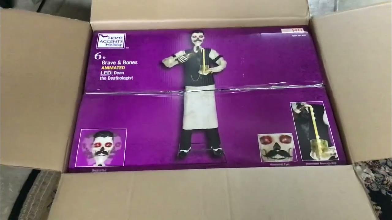 Home Depot Halloween 2022 haul #1: dean the deathologist - YouTube