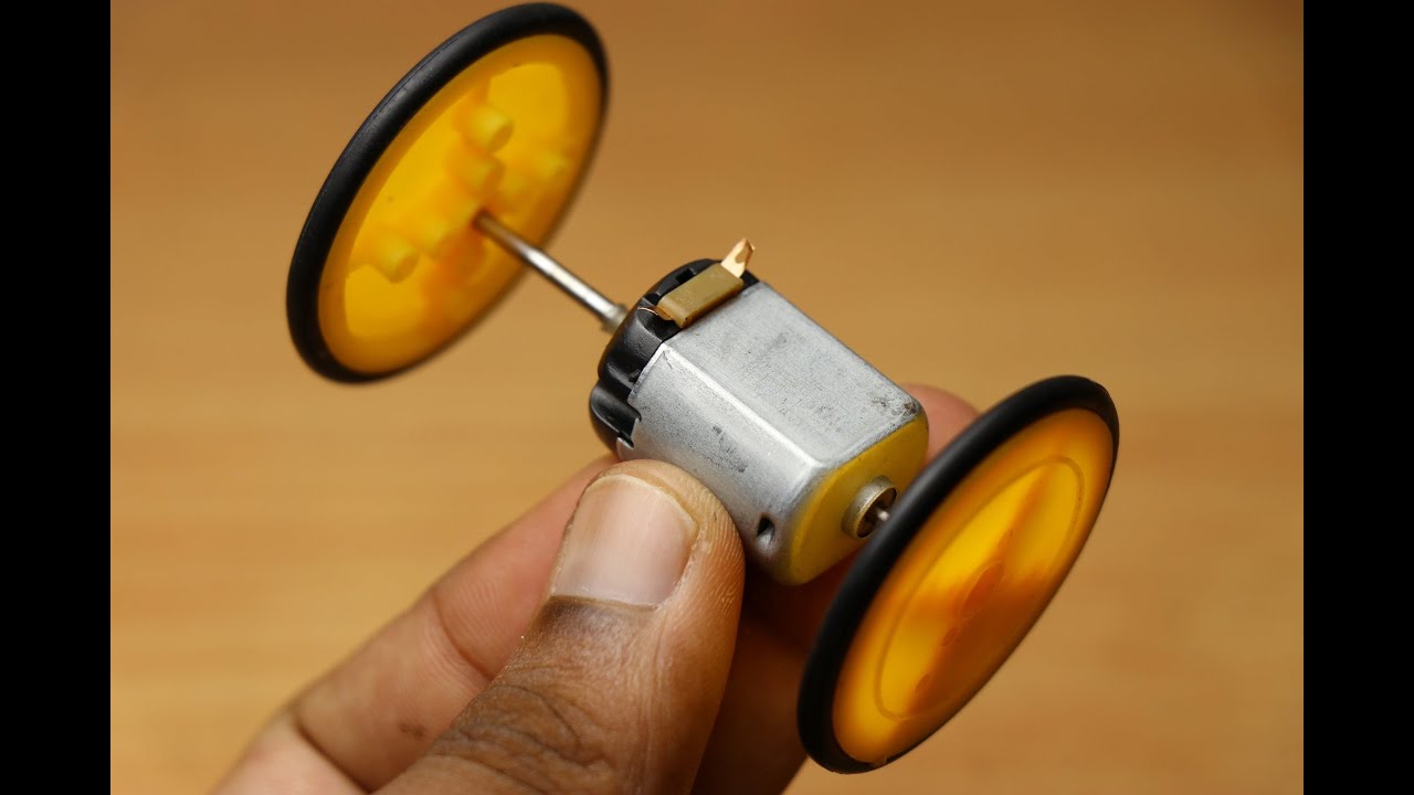 New Science Project Idea Using Old DC MOTOR - YouTube