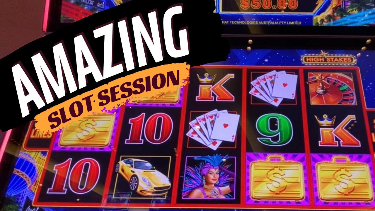 3 BONUS ROUNDS on High Stakes Slot Machine = HUGE WIN 🎊 - YouTube