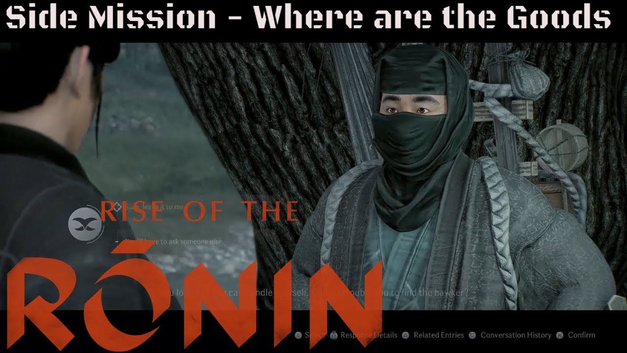 Rise of the Ronin - Side Mission Where are the Goods (PS5) - YouTube