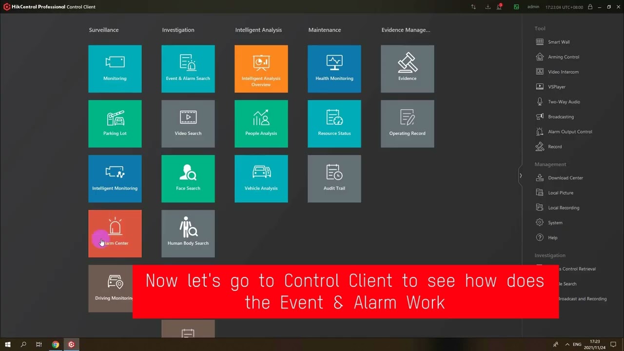 How Does Event & Alarm Work on HikCentral Pro - YouTube