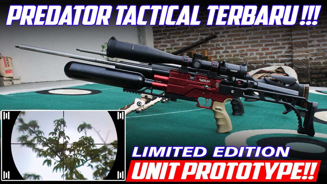 TES AKURASI PCP PREDATOR TACTICAL POPOR LIPAT DI JARAK 50 METER UP ...