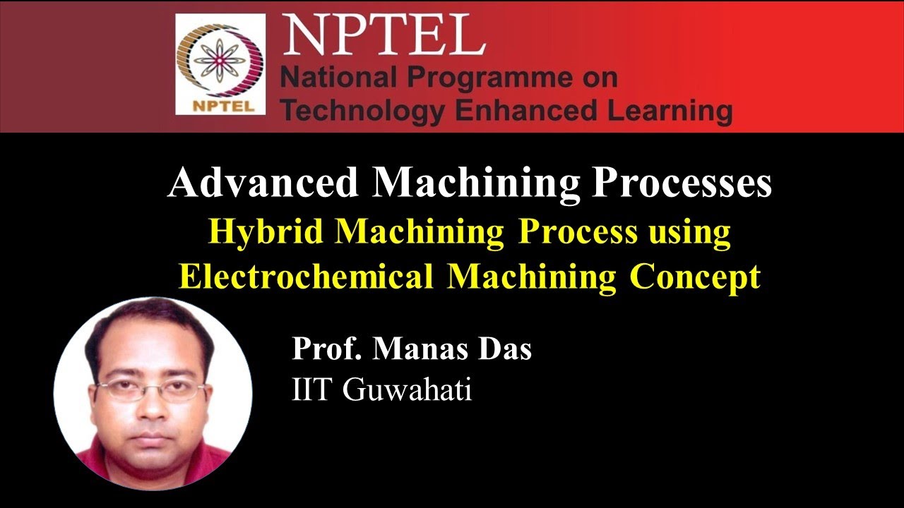 Hybrid Machining Process using Electrochemical Machining Concept - YouTube