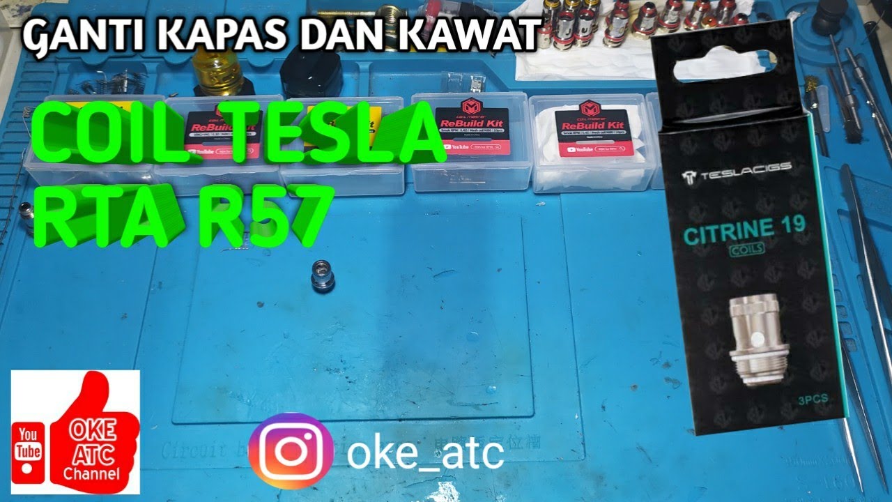 Rbk for tesla coil rta R57 - YouTube