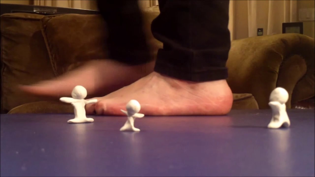 Charlotte Valis - Get crushed under giantess divine soles - YouTube