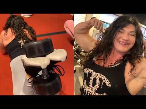 Big Hamstrings Workout - Female Pro Bodybuilder Helle Trevino
