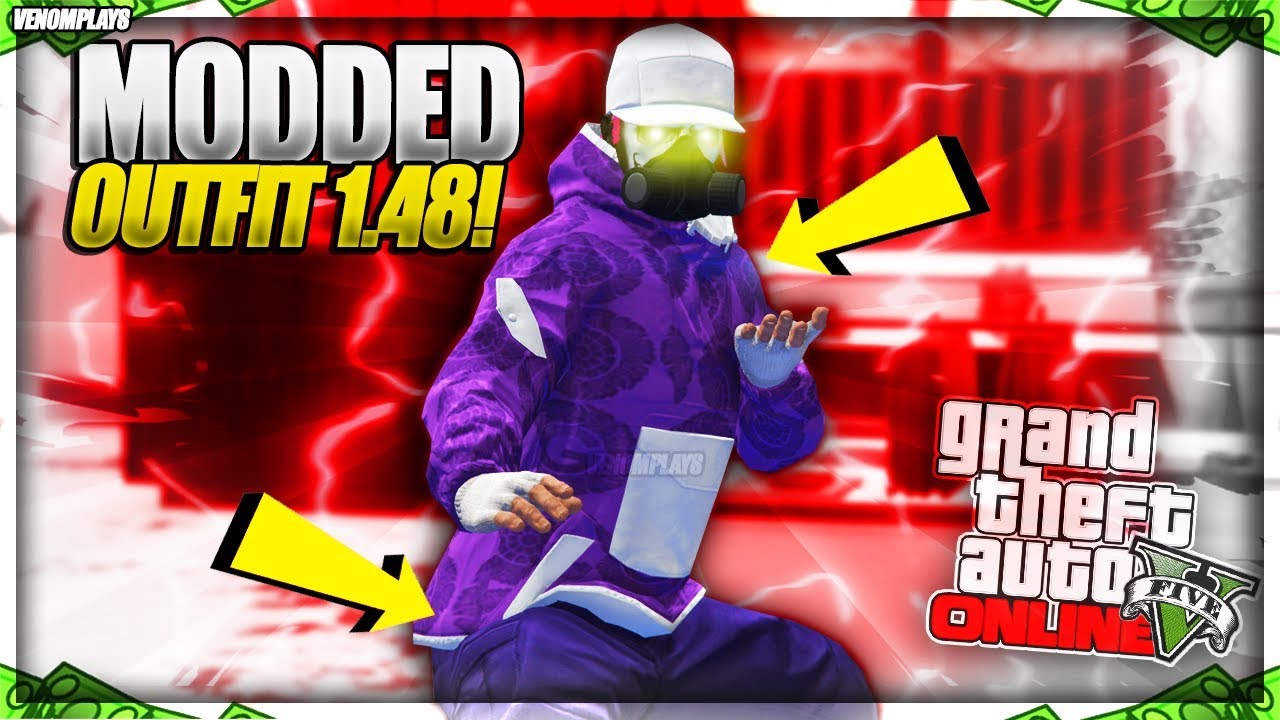 GTA 5 Online *BEST* PURPLE Joggers TryHard Modded Outfit Using Clothing ...