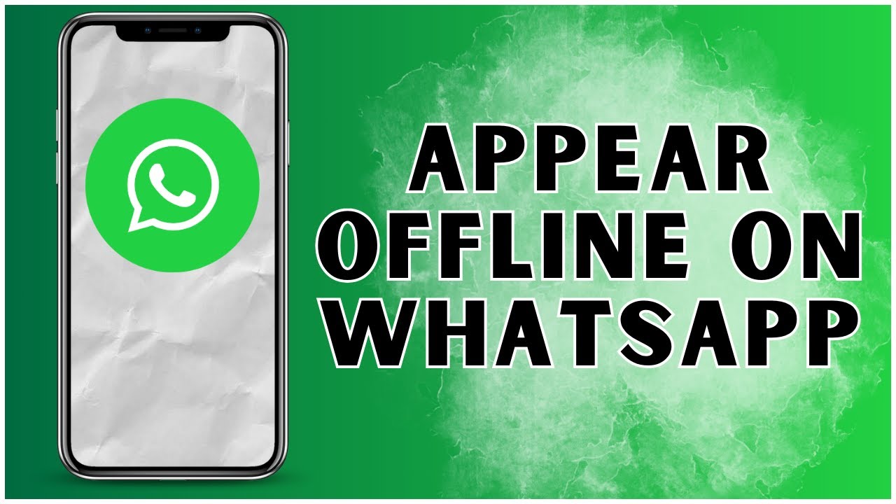 How To Appear Offline On WhatsApp? 2024 | WhatsApp - YouTube