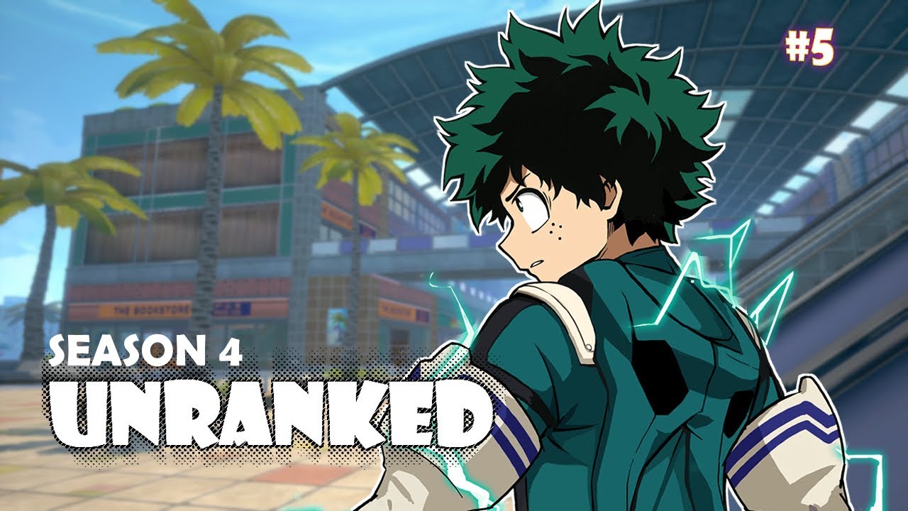 MHUR [SEASON 4] - Unranked - MIDORIYA #5 Throwing Mt.Lady - YouTube