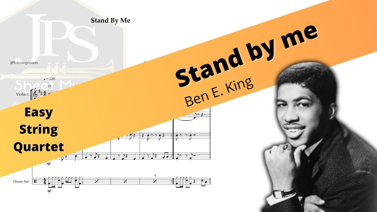 Stand by me - String quartet sheet music - YouTube