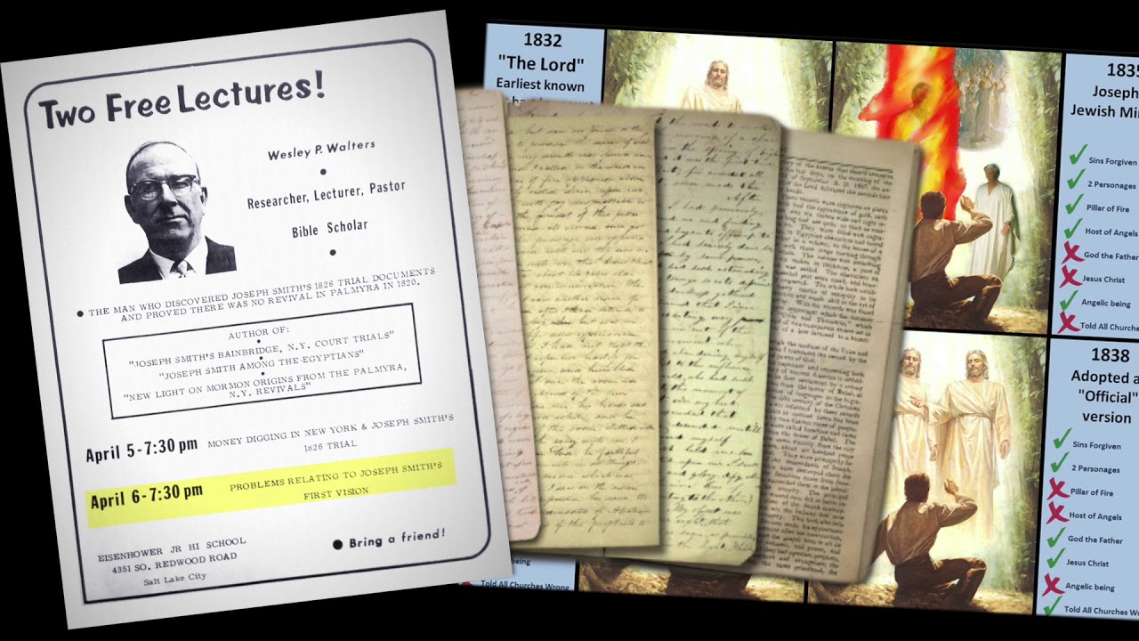 Wesley Walters: Multiple First Vision Accounts - YouTube