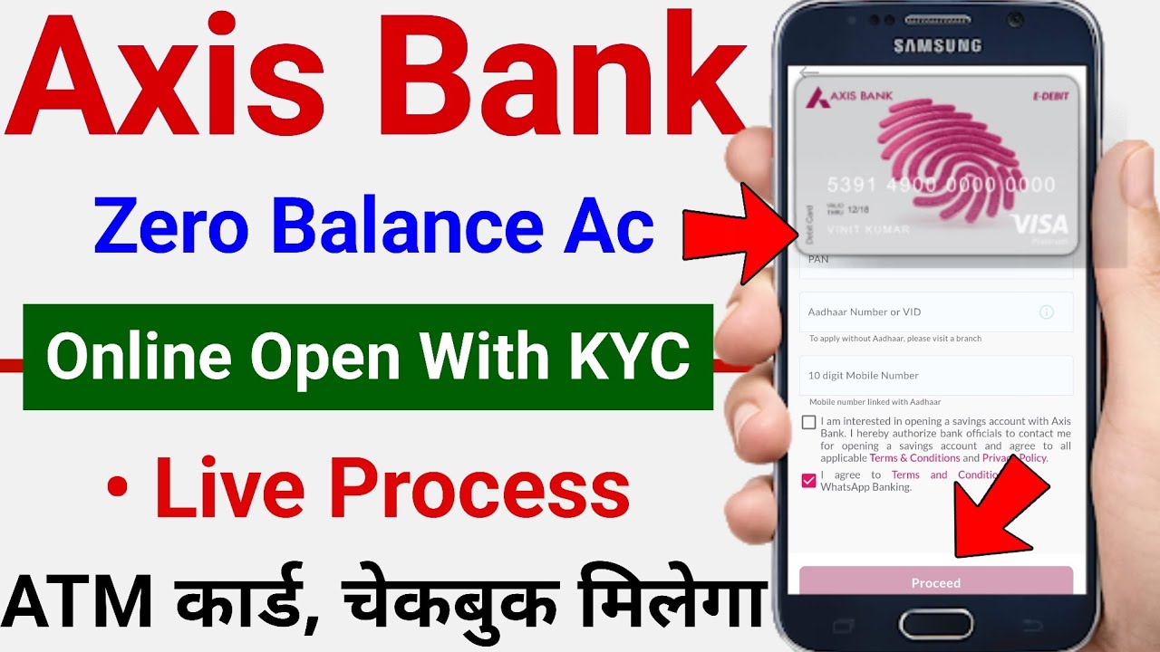 axis bank zero balance account opening online | axis bank zero balance ...