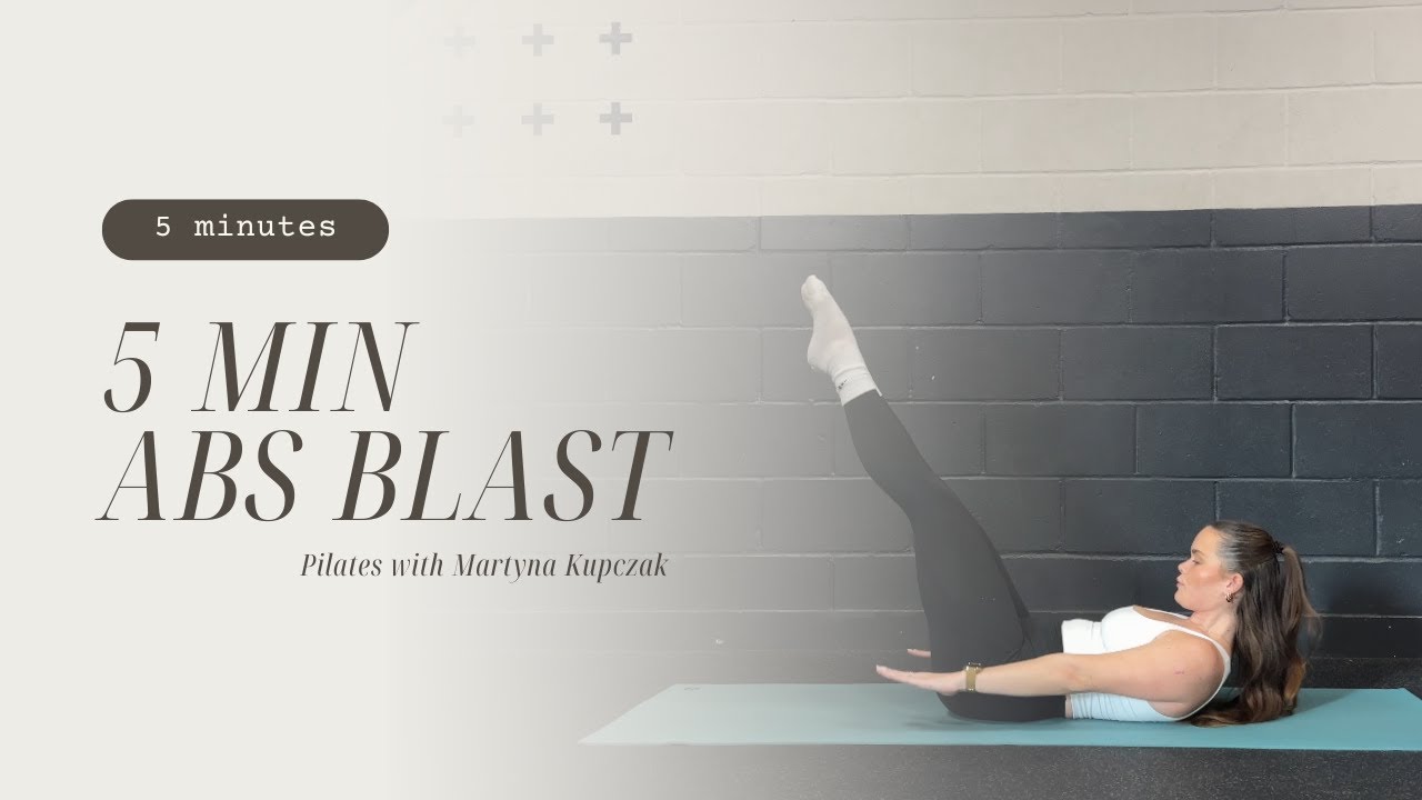 5min Abs Blast Pilates Workout 🤍 - YouTube