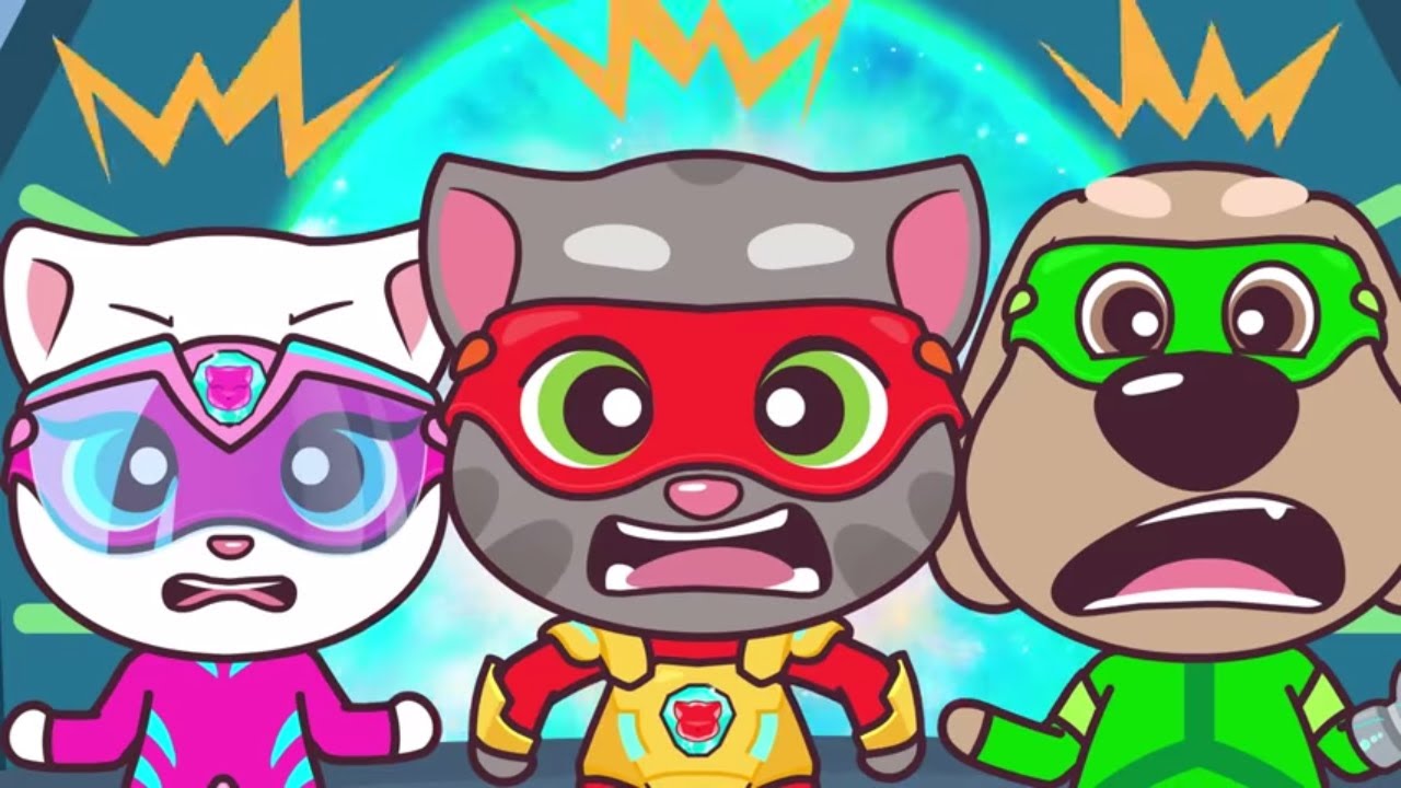 Talking Tom Heroes - Hank el ladrón (Episodio 20) - YouTube