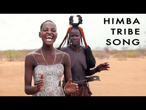 Himba Tribe Song. African Tribal Folk Music and dance. Travel in Namibia