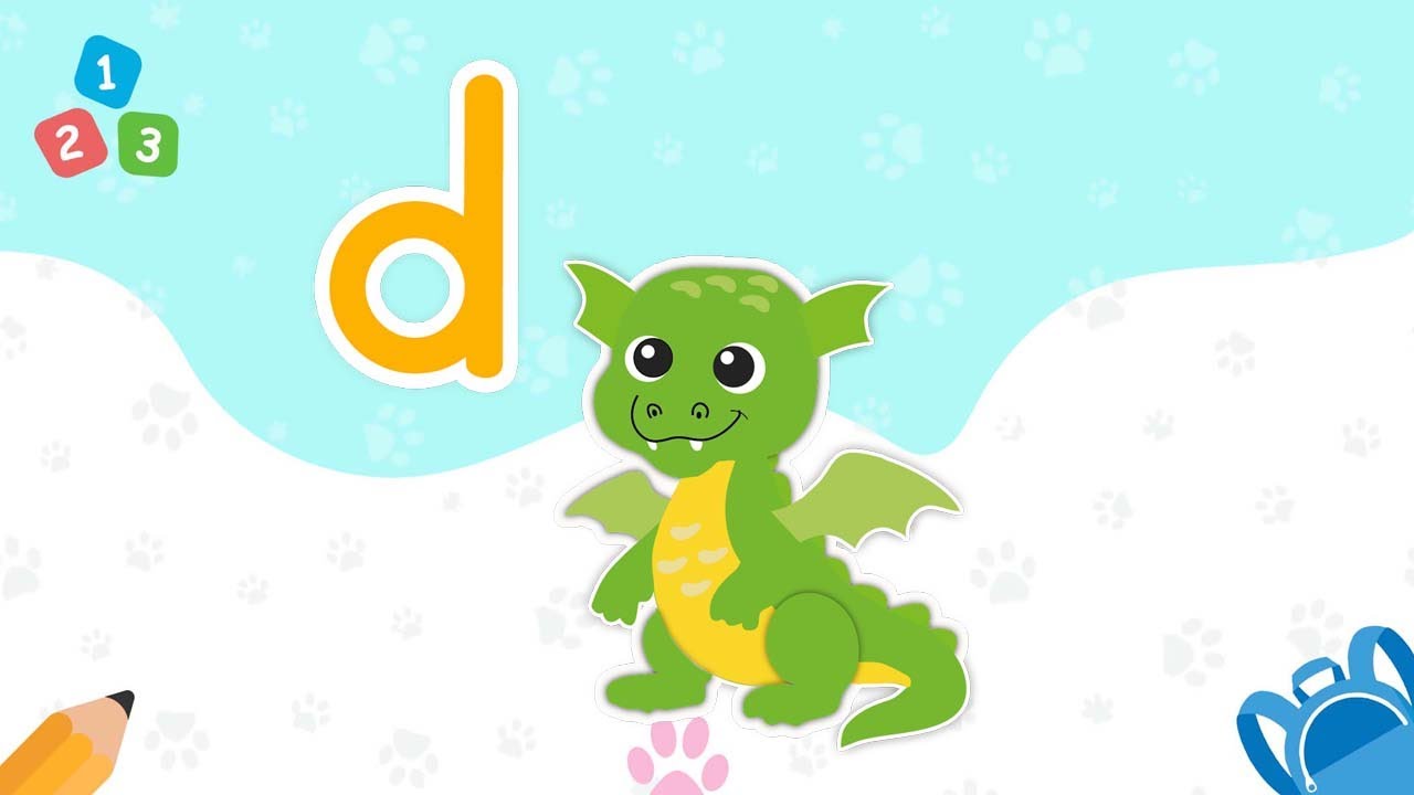 EL SONIDO DE LA LETRA D - CANCIÓN PARA NIÑOS - YouTube