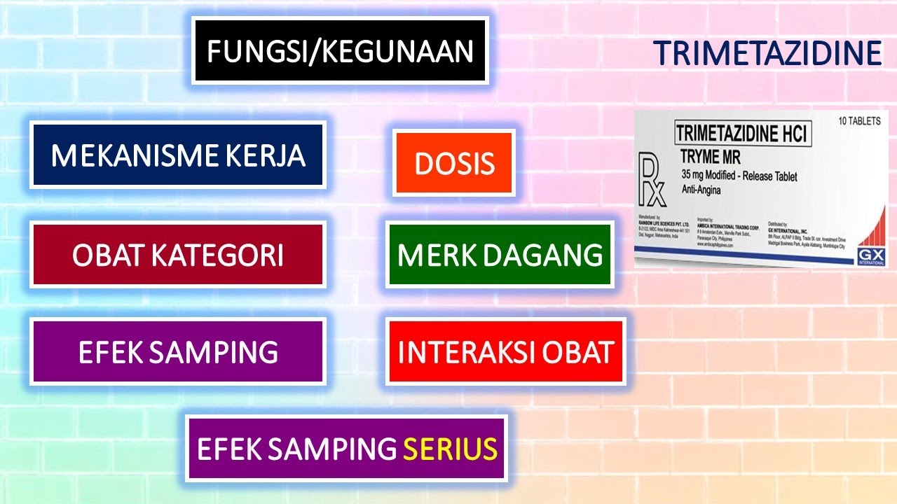 APA ITU OBAT TRIMETAZIDINE? - YouTube