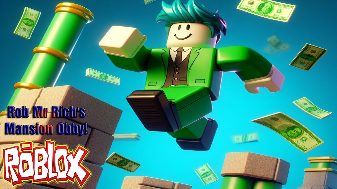 ROB BAY RİCH'İN KONAĞI OYUNU BİTİRDİK | ROBLOX | Rob Mr Rich's Mansion ...