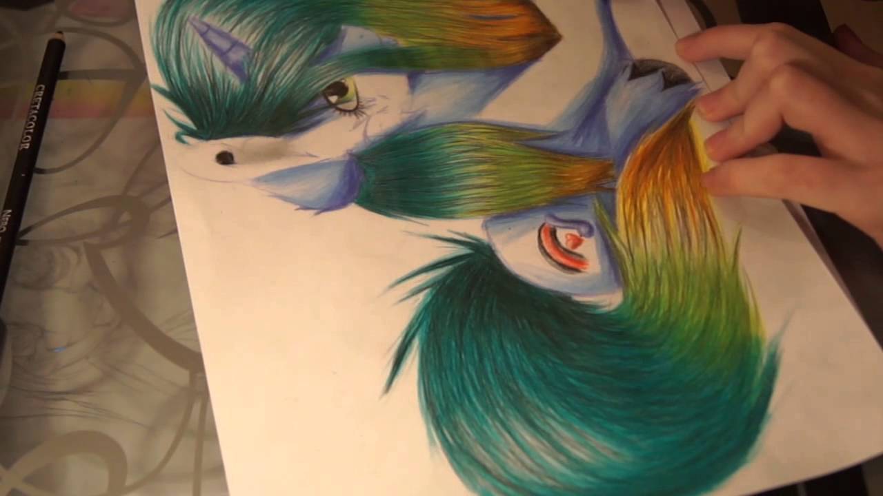 Speed Drawing MLP OC for Ника Forever - YouTube